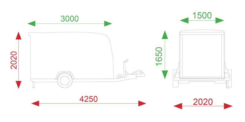 Debon Cargo 1300 Box Trailer – Ayrshire Trailers